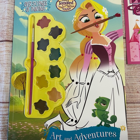 Bendon | Toys | Set Of 7 New Coloring And Activity Book Frozen Tangled ...